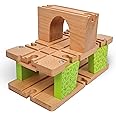Amazon.com: 3 Level Wooden Bridge and Train Tunnel - Zany Trains ...