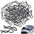 Amazon.com: HobbyPark RC Body Clips Bent Springy R Pins Bent Black for ...