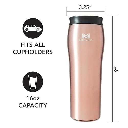 Ember Mighty Mug Untippable Tumbler - 16oz Insulated Stainless Steel ...