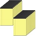 Amazon.com : Yellow Legal Pads 8.5 x 11 Narrow Ruled Note Pads - 20 ...