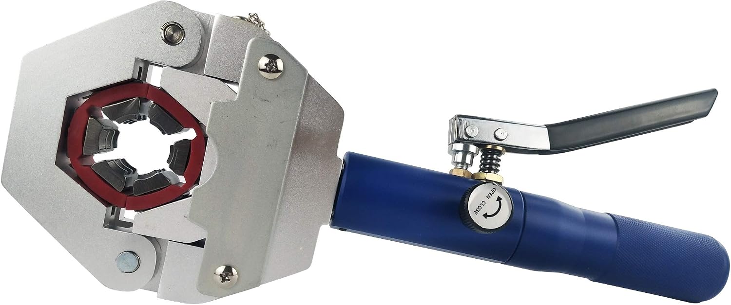 ACTECmax Hand Hydraulic Hose Crimper Handheld Manual A/C Hose Crimper ...