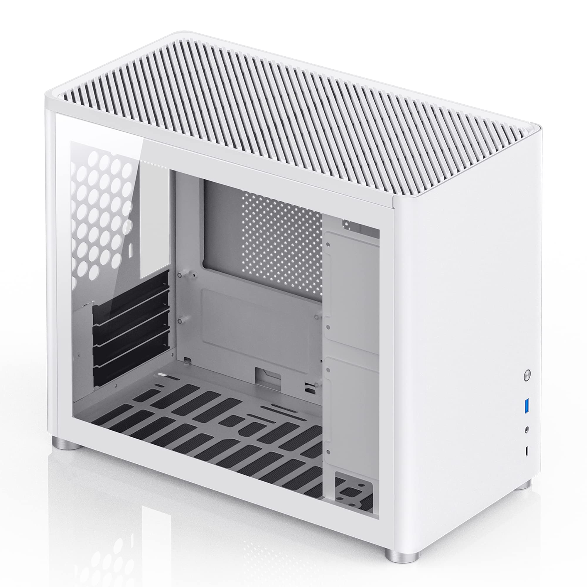 Mua JONSBO D30 White Mini Micro ATX Tower Computer Case, Aluminum/Steel ...