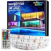 Amazon.com: DAYBETTER Led Strip Lights Waterproof, 32.8ft(2 Rolls of 16 ...
