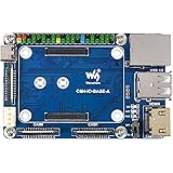 Amazon.com: Mini Dual Gigabit Ethernet Base Board Compatible with Raspberry Pi Compute Module 4 ...