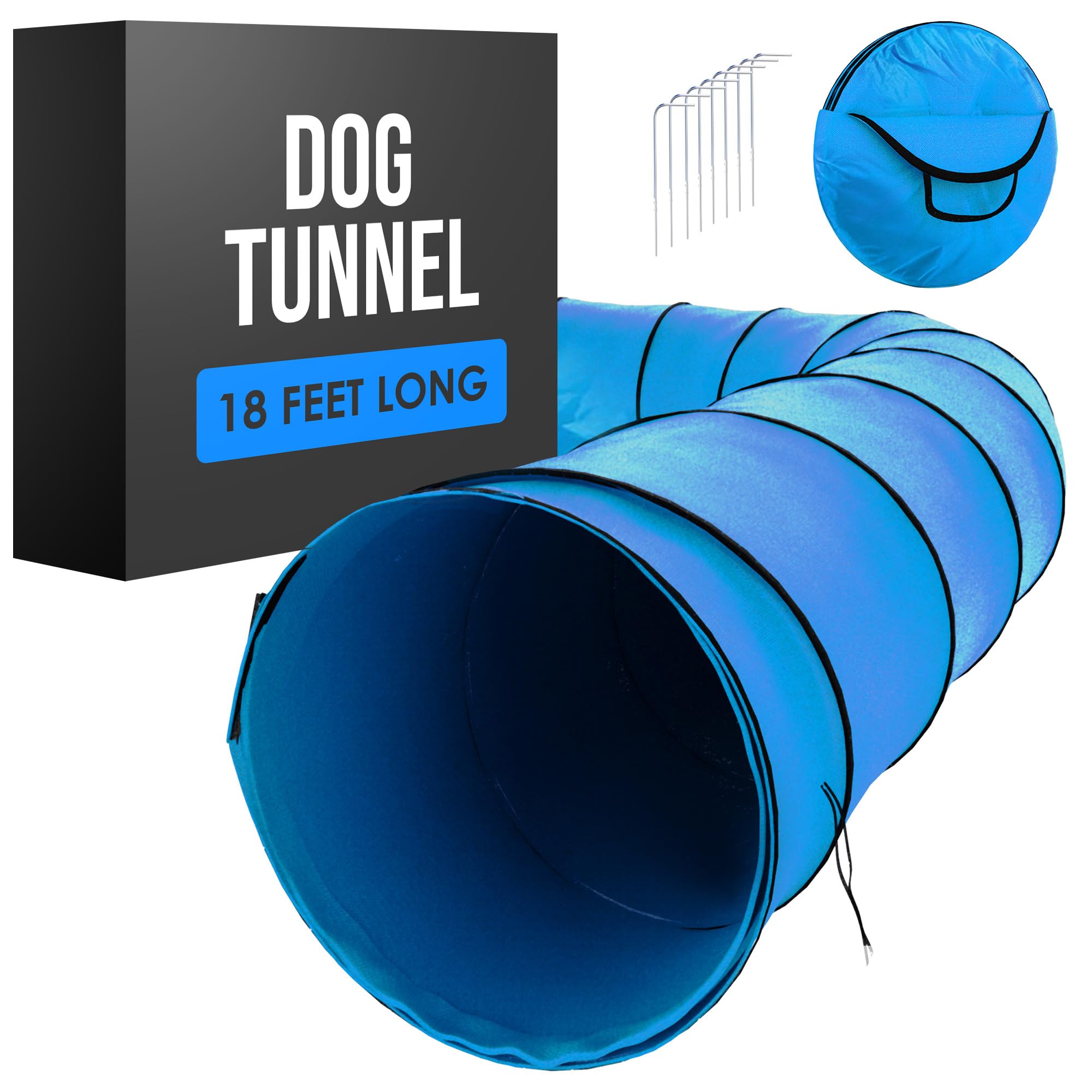 Dog Tunnel, Dog Agility Tunnel, Agility Equipment, Play, Playground ...