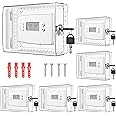 Amazon.com: 6 PCS Thermostat Lock Box with Key, Large Thermostat Cover ...