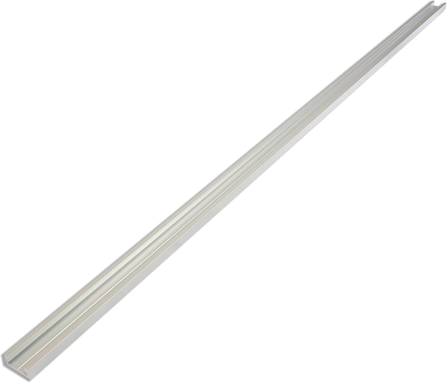 POWERTEC 71156 Aluminum Miter T-Track and T-Bar Combo, 48-Inch ...