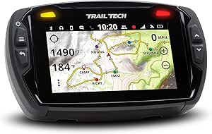 Amazon.com: Trail Tech 922-122 Voyager Pro GPS Kit with Digital Gauge ...
