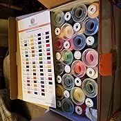 New brothread 63 Brother Colors Polyester Embroidery Machine Thread Kit ...