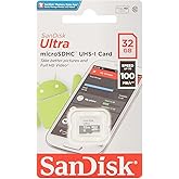 Amazon.com: SanDisk 32GB Ultra® microSDHC 120MB/s A1 Class 10 UHS-I : Electronics