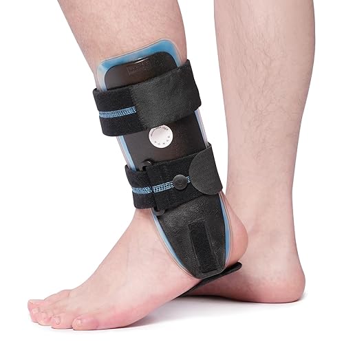 Velpeau Air Gel Foam Ankle Stabilizer Support Brace for Sprained Ankle ...