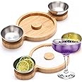 Amazon.com | Tioncy Margarita Salt Rimmer Set with 2 Stainless Steel ...