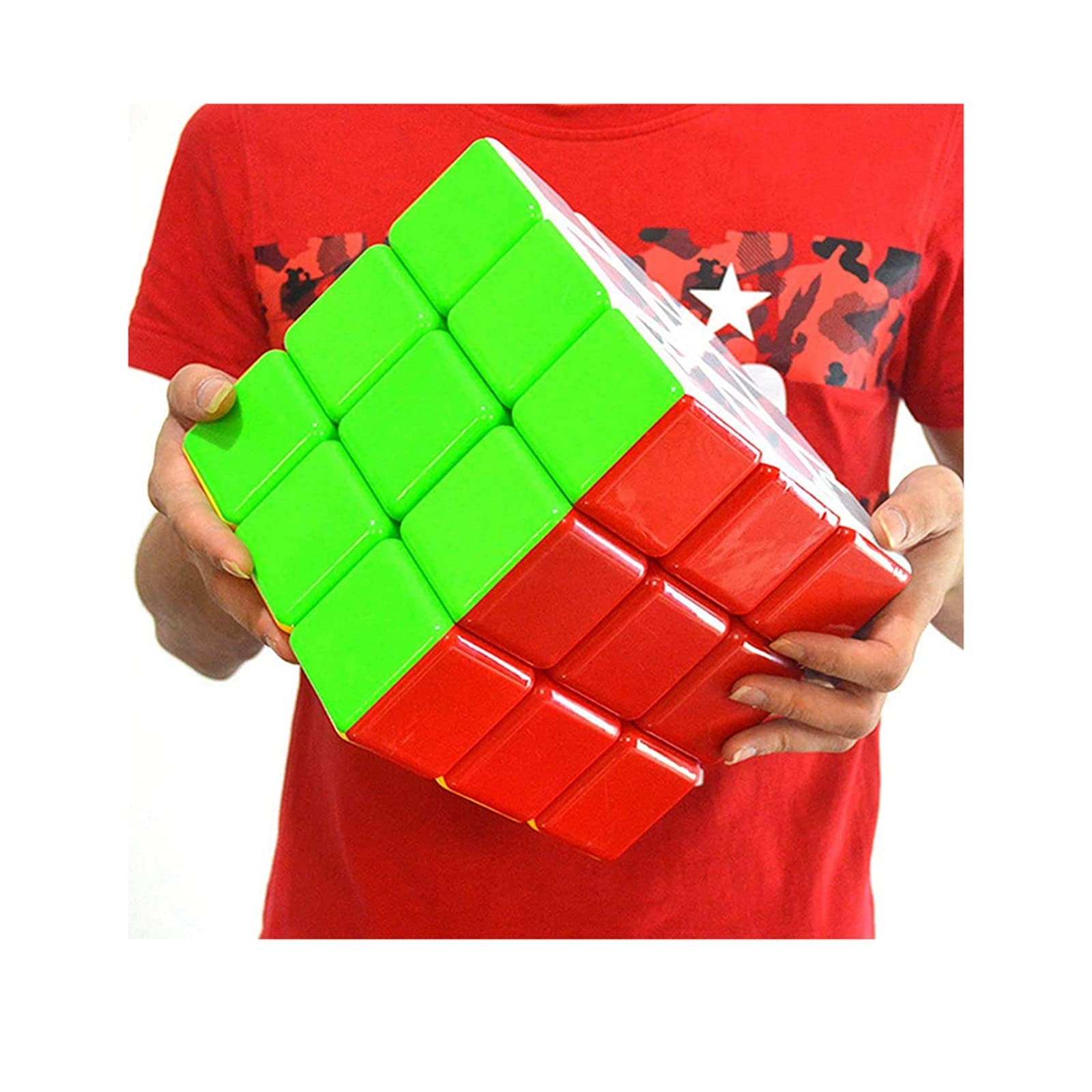 ZY-Wisdom Super Cube 3x3x3 Big Cube Stickerless Speed Cube 18cm Large ...