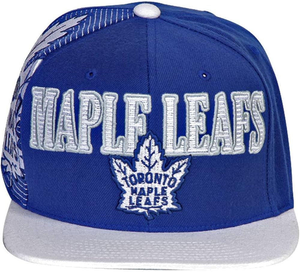Amazon.com : Toronto Maple Leafs Double Graphic Laser Stitched Snap ...