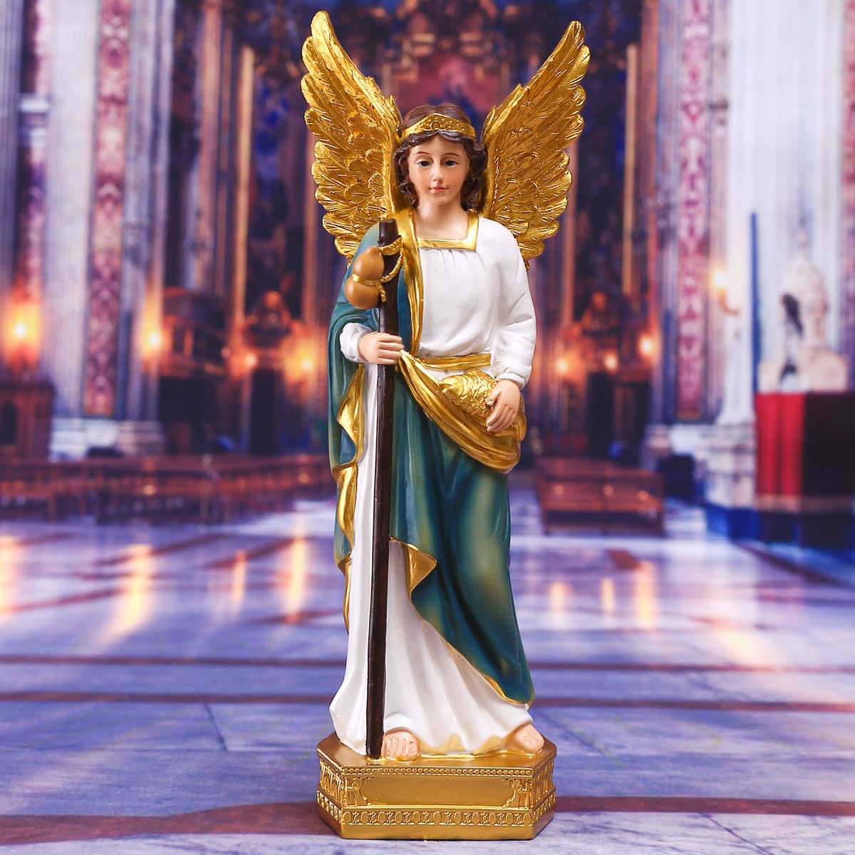Mua QIANLING 8in Archangel Raphael Statue, Catholic Gift Archangel ...