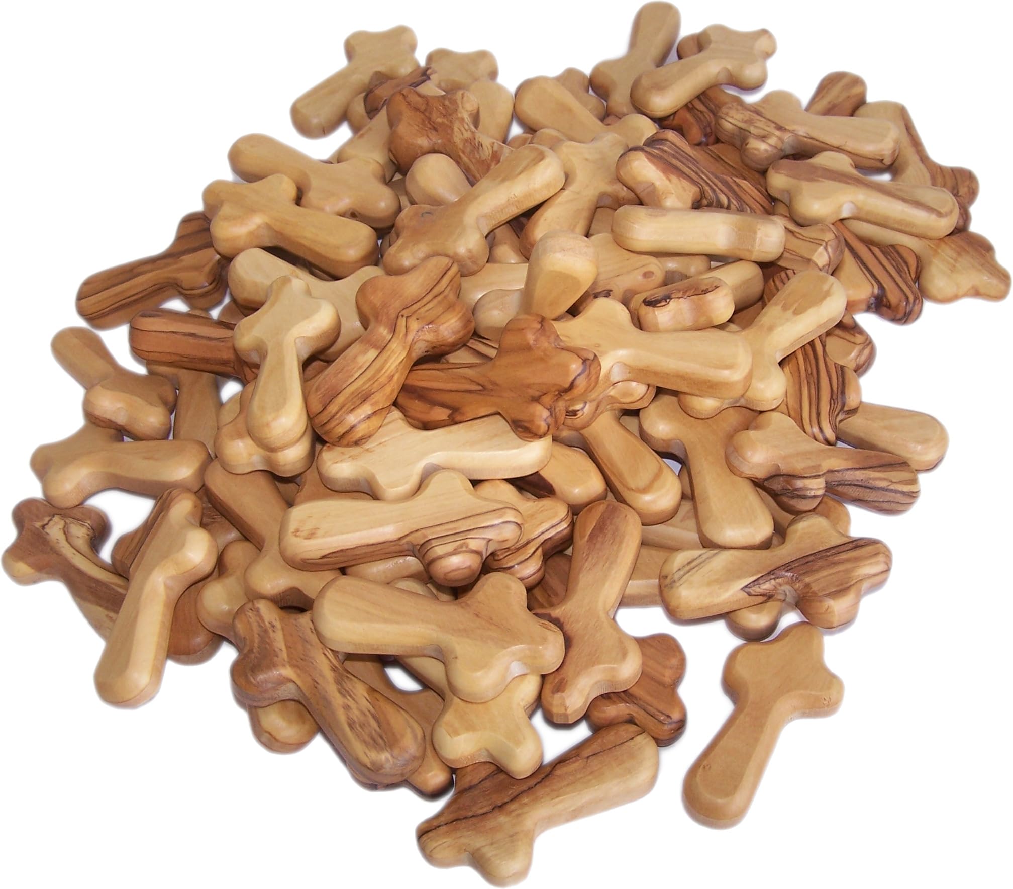 Mua Holy Land Market 100 Small Olive Wood Hand Crosses - 2.5 Inch ...