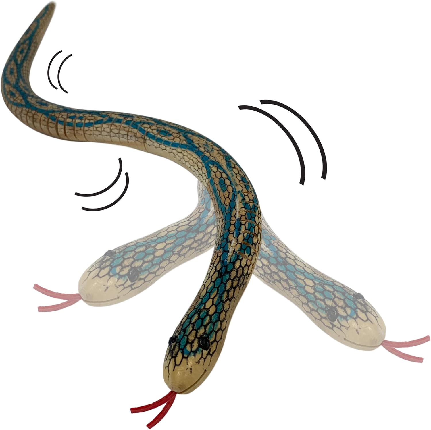 Wooden Wiggle Snake from Deluxebase. Durable, wiggly toy snake for kids ...