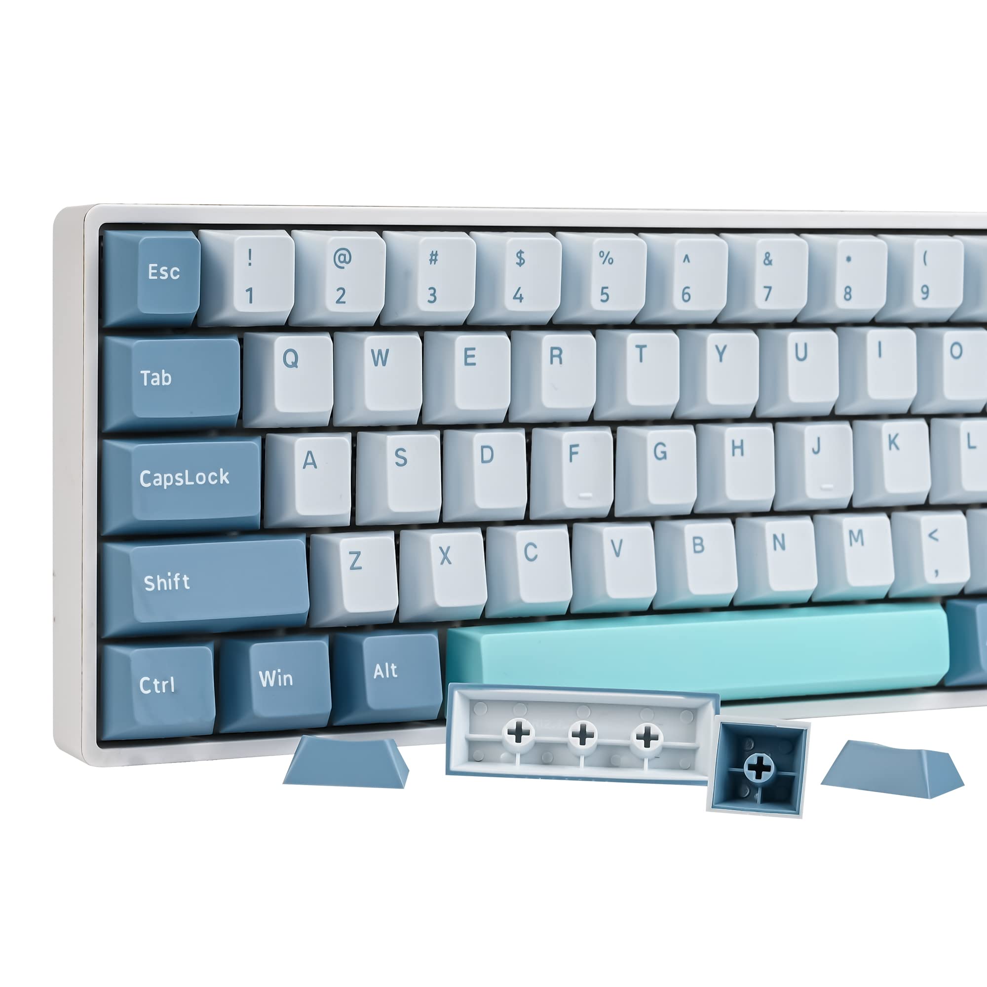 Mua Taeeiancd Double Shot Keycaps 60 Percent 168 Keys PBT Custom Gaming ...