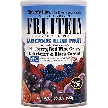 Amazon.com: Fruitein High Protein Energy Shake, Luscious Blue Fruit, 1. ...