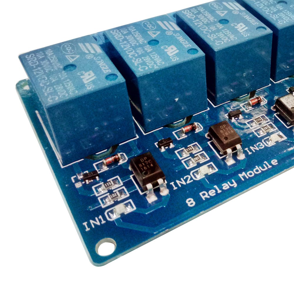 Controlling 12v 8-way relay. - Raspberry Pi Forums