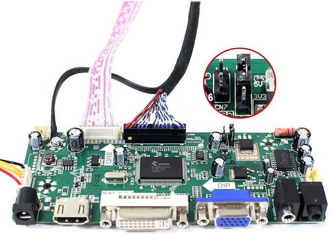 Fixing blank screen on SFII head-to-head cab mod with DV170YGM-N10 lcd ...
