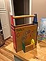 Amazon.com: Personalized Coloring Book Caddy -Coloring Book Organizer ...