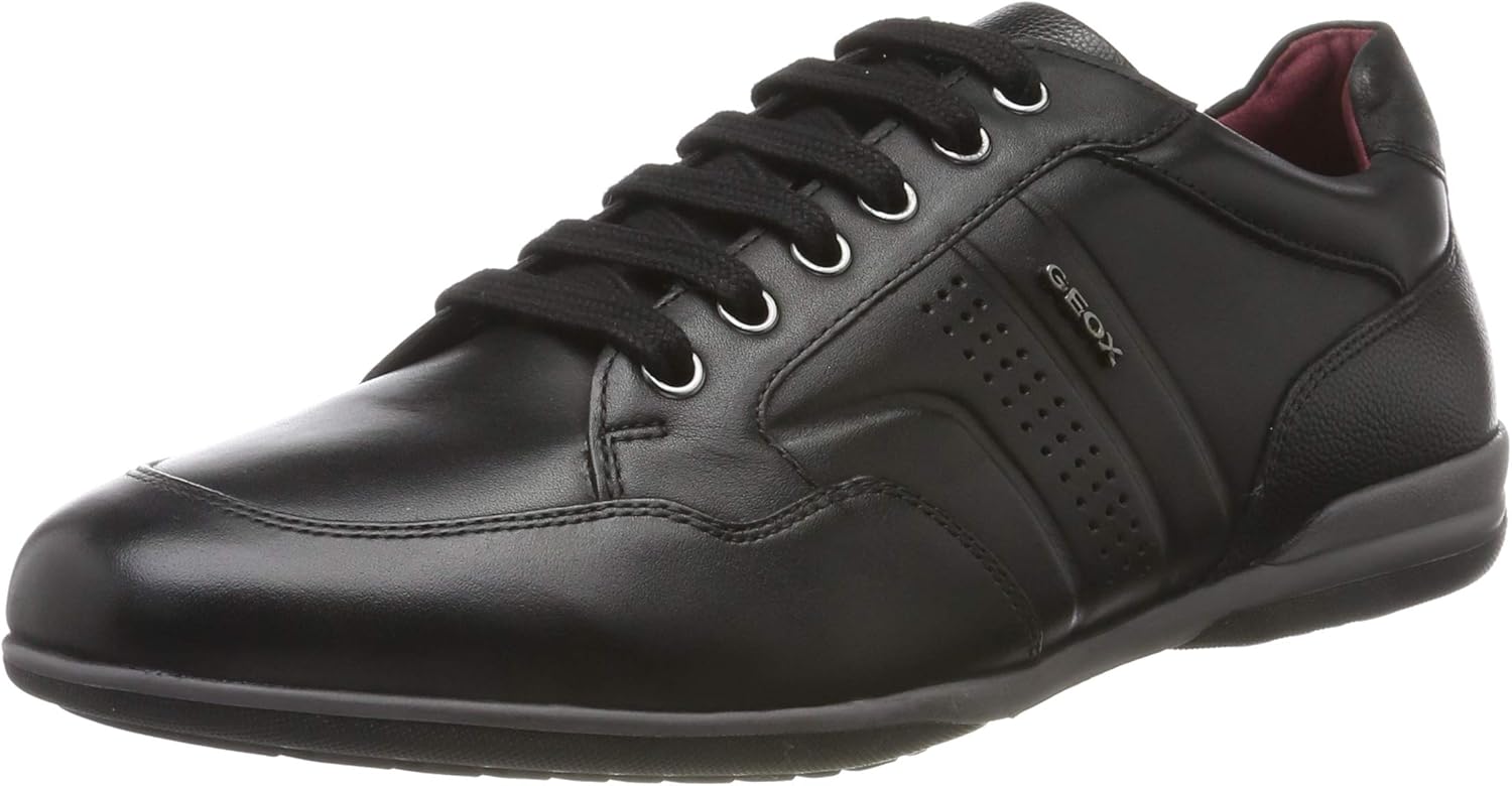 Geox Men's U TIMOTHY B Casual Shoes, Black C9999 8 UK: Amazon.co.uk ...