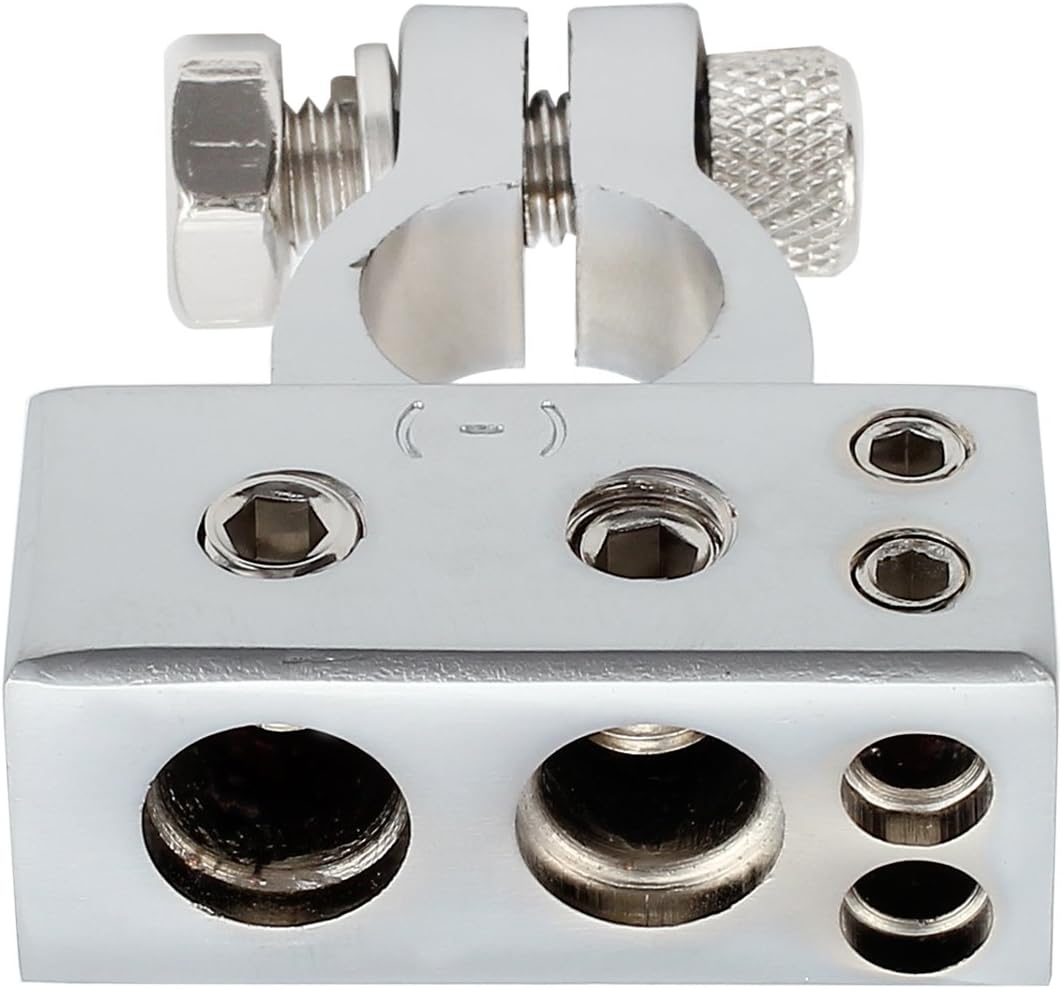 eSynic Car Battery Terminals 4/8 Gauge Heavy-Duty Battery Terminal ...