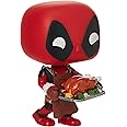 Amazon.com: Funko Pop Marvel: Holiday - Deadpool with Candy Canes ...