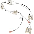 Amazon.com: GE WB18T10338 Genuine OEM Spark Ignition Switch and Harness ...