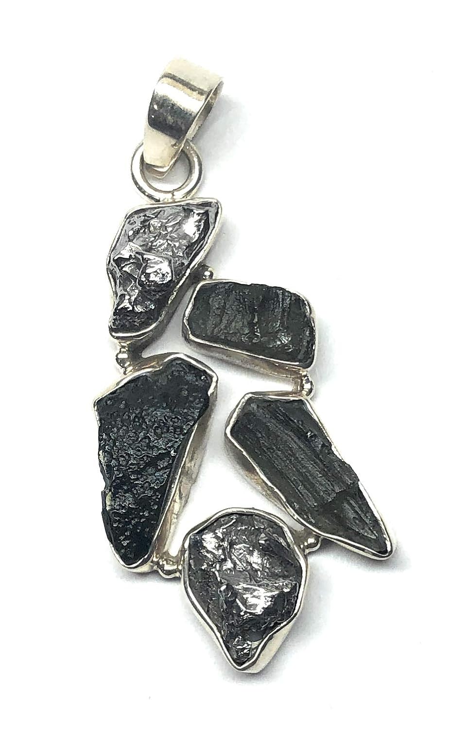 Amazon.com: Natural Green Moldavite, Meteorite Campo Del Cielo 925 ...