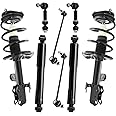 Amazon.com: Detroit Axle - 8pc Suspension Kit for Toyota 2013-2018 RAV4, 2 Front Struts with ...