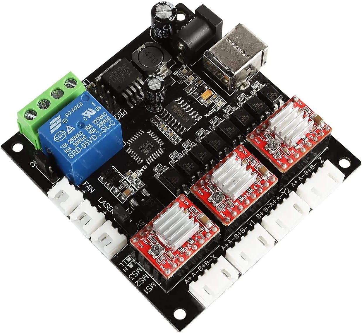 SainSmart 3-Axis GRBL USB Driver Controller Board DIY Engraver Control ...