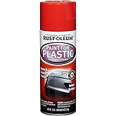 Rust-Oleum 211339 Specialty Spray Paint for Plastic, 12 oz, White ...