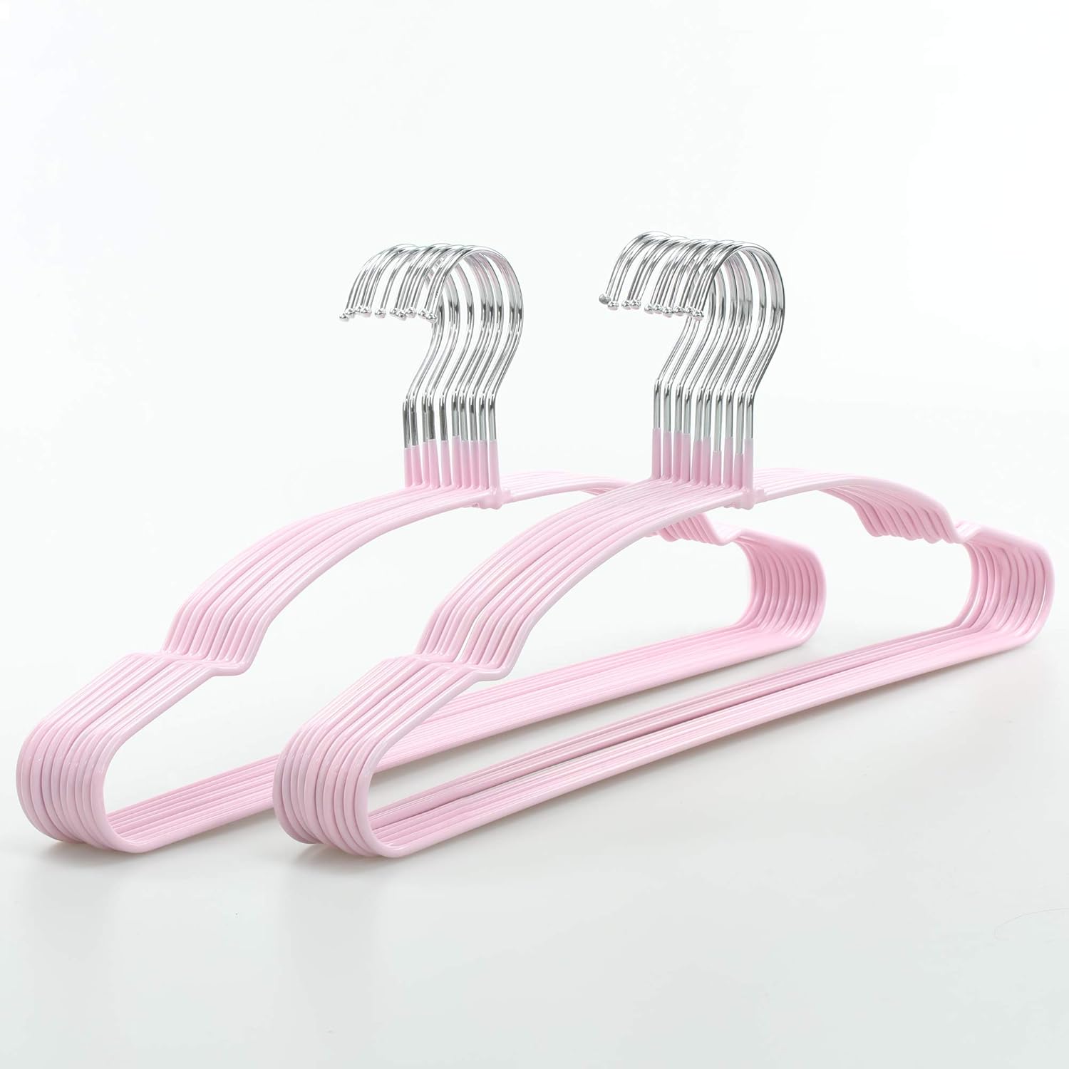 Amazon.com: TOPIA HANGER Non Slip Hanger, Adult Space Saving Metal ...