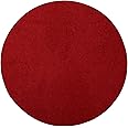Amazon.com: Pet Friendly Solid Color Area Rugs Red - 3' Round, Indoor ...