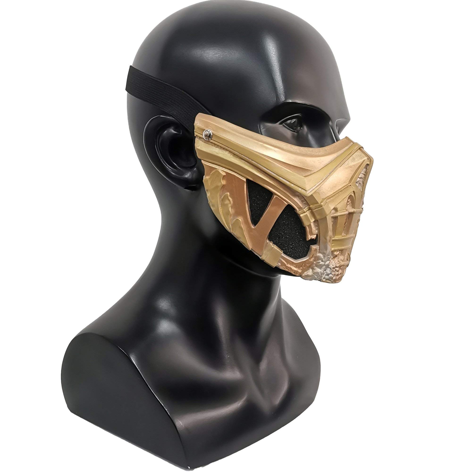 Mua Mortal Kombat Mask Sub-ZeroSaibotScorpionLin Kuei Cosplay Half Face ...