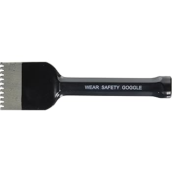 Kraft Tool BL414 Toothed Stone Mason's Chisel, 2-1/4-Inch - Masonry ...