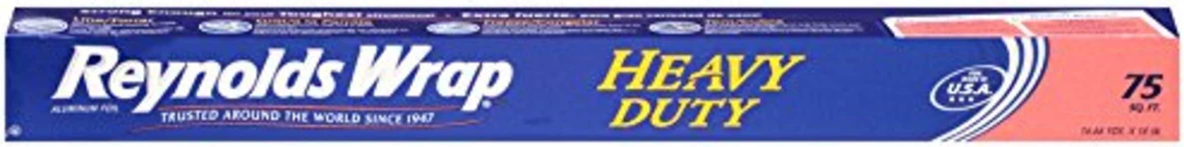 Reynolds Wrap Heavy Duty Aluminum Foil (75 Square Foot Roll): Amazon.ca ...