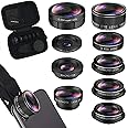 Amazon.com: KEYWING Phone Lens Kit 9 in 1 Phone Camera Lens, Zoom Lens+ ...
