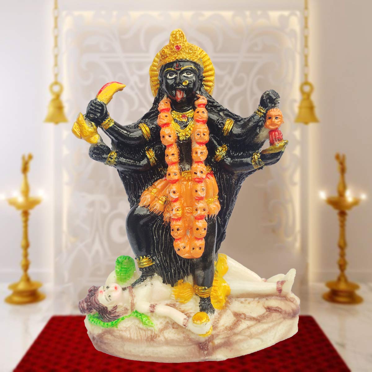 Buy KD HUB Goddess Maa Kali Statue God Kali MATA Rani Maa Kalka ji Idol ...