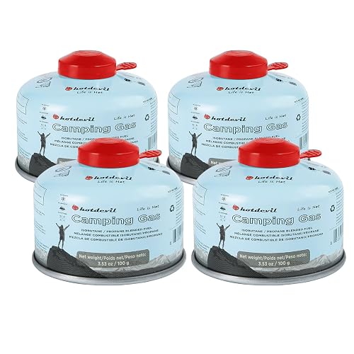 Isobutane Fuel Canister 100 Gram Camping Stove Fuel Butane Propane ...