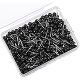 500 Pack Map Push Pins Map Tacks Small Size (Gold, 1/8 Inch)