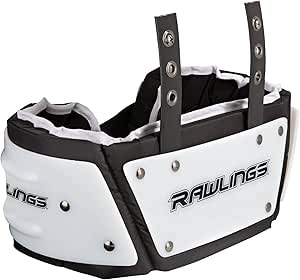 Amazon.com : Rawlings Youth Molded Side Rib Protector (White ...