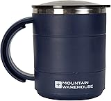 Thermos ThermoCafé Translucent Desk Mug, Black, 450 ml: Amazon.co.uk ...