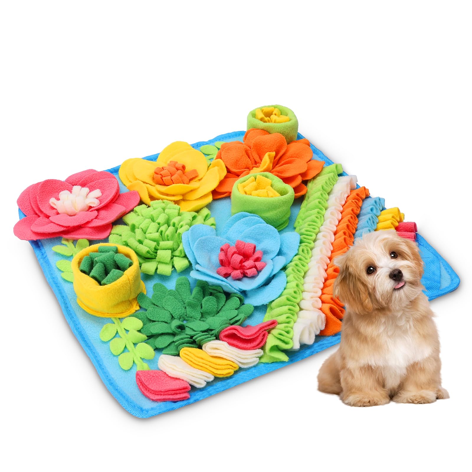 ORIA Snuffle Mat for Dogs, Interactive Sniff Mat for Boredom, Slow ...