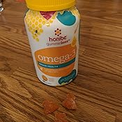 Honibe Omega-3 Brain Health for Adults and Kids, 60 gummies, 1 month ...