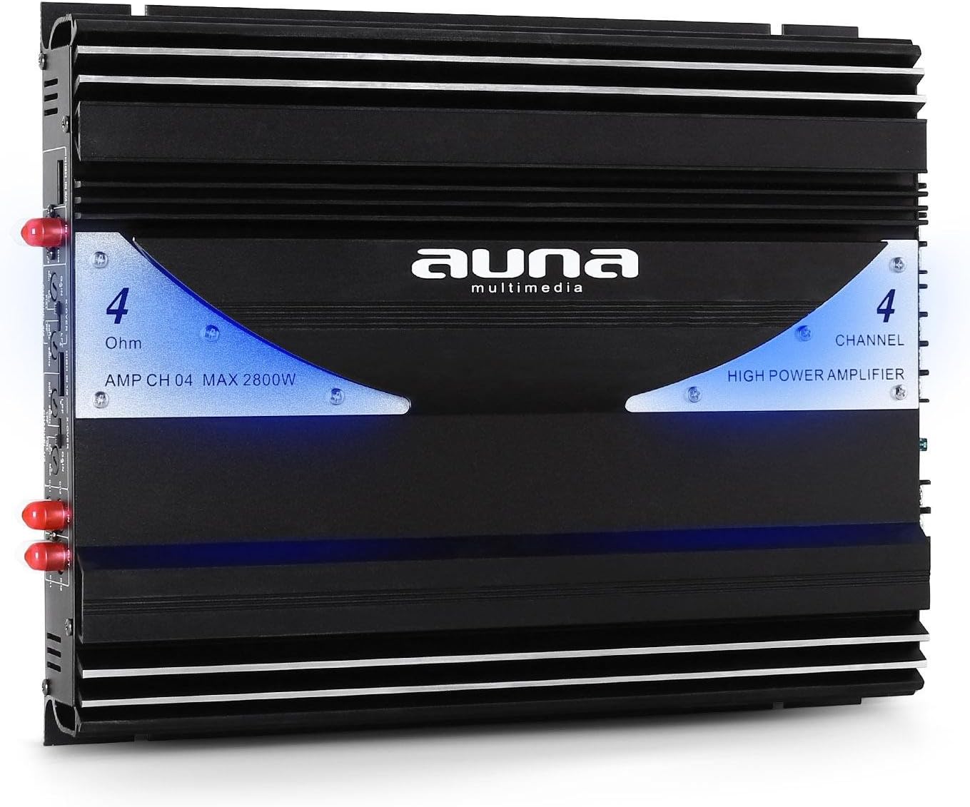 AUNA AMP-CH04 - Amplificateur Auto 4 canaux, 2800 W Max, 380 W RMS ...