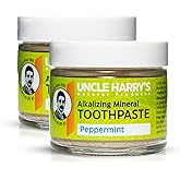 Amazon.com : Uncle Harry's Peppermint Remineralizing Toothpaste ...