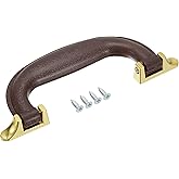 Amazon.com: uxcell Luggage Handles, 155mm/6.1inch PU Leather Pull ...